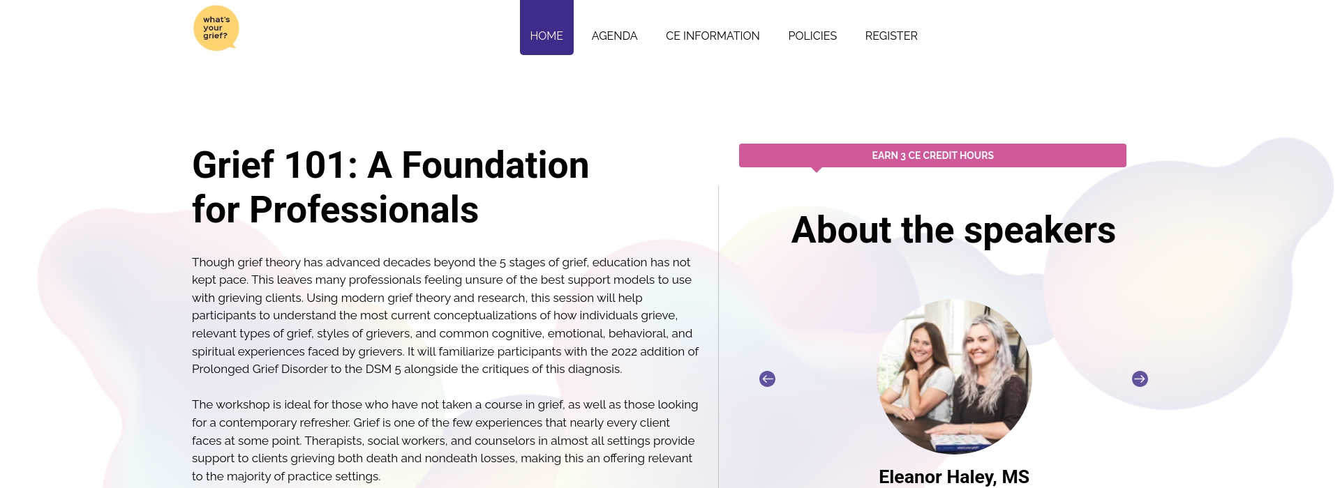 Grief 101: A Foundation for Professionals