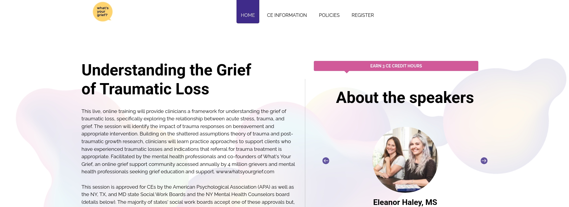 Understanding the Grief of Traumatic Loss